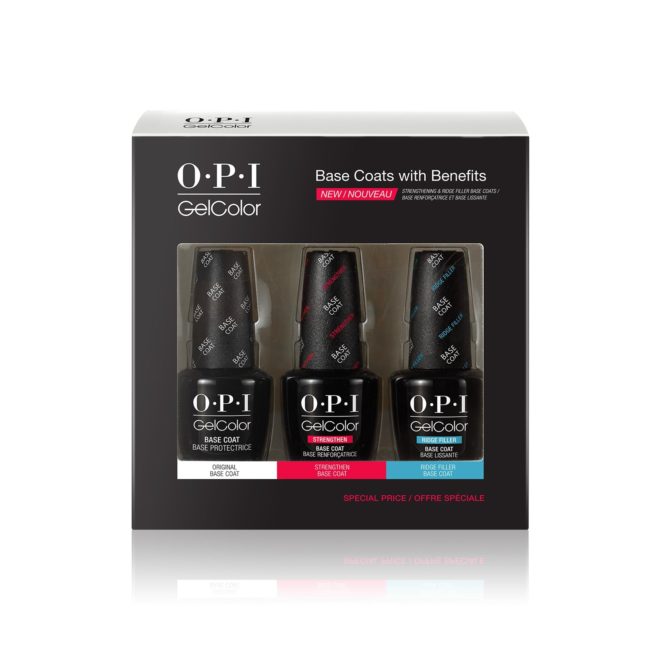 OPI Gel Color Base Coat Trio Pack kit 3*15ml - Professional Brands